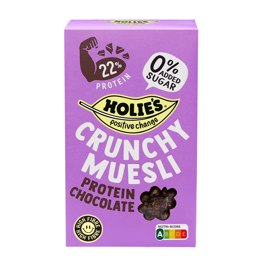 Crunchy Muesli Protein Chocolate (6x400g) – Holie's